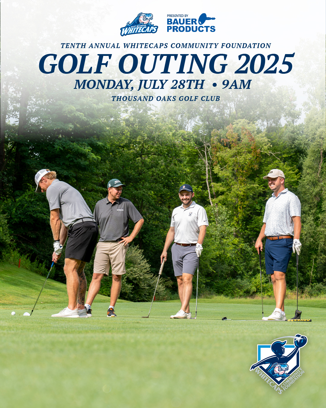 10th Annual Golf Outing Set for Monday July 28th | Whitecaps Community ...
